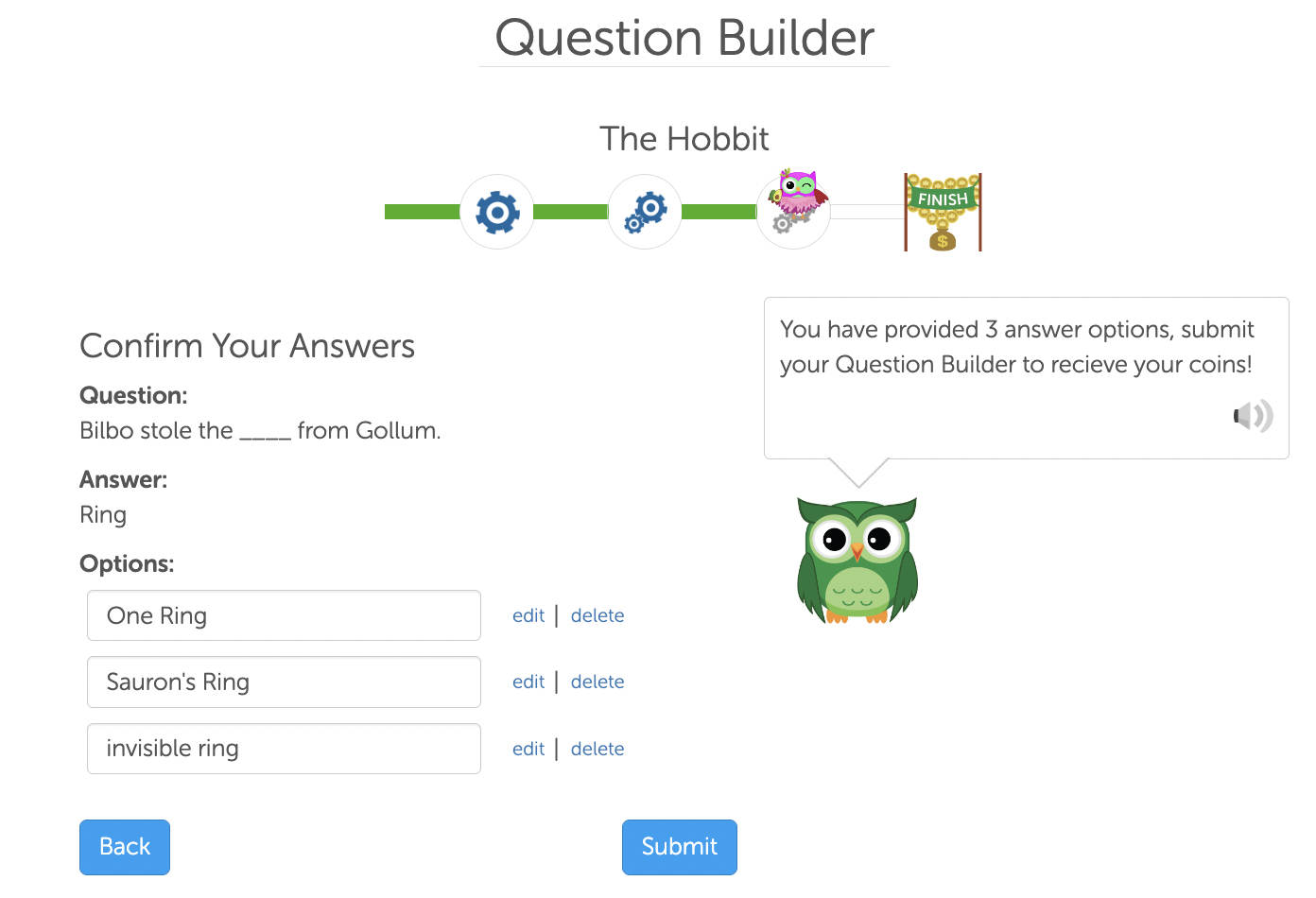 Question Builders – Whooo's Reading Help Center